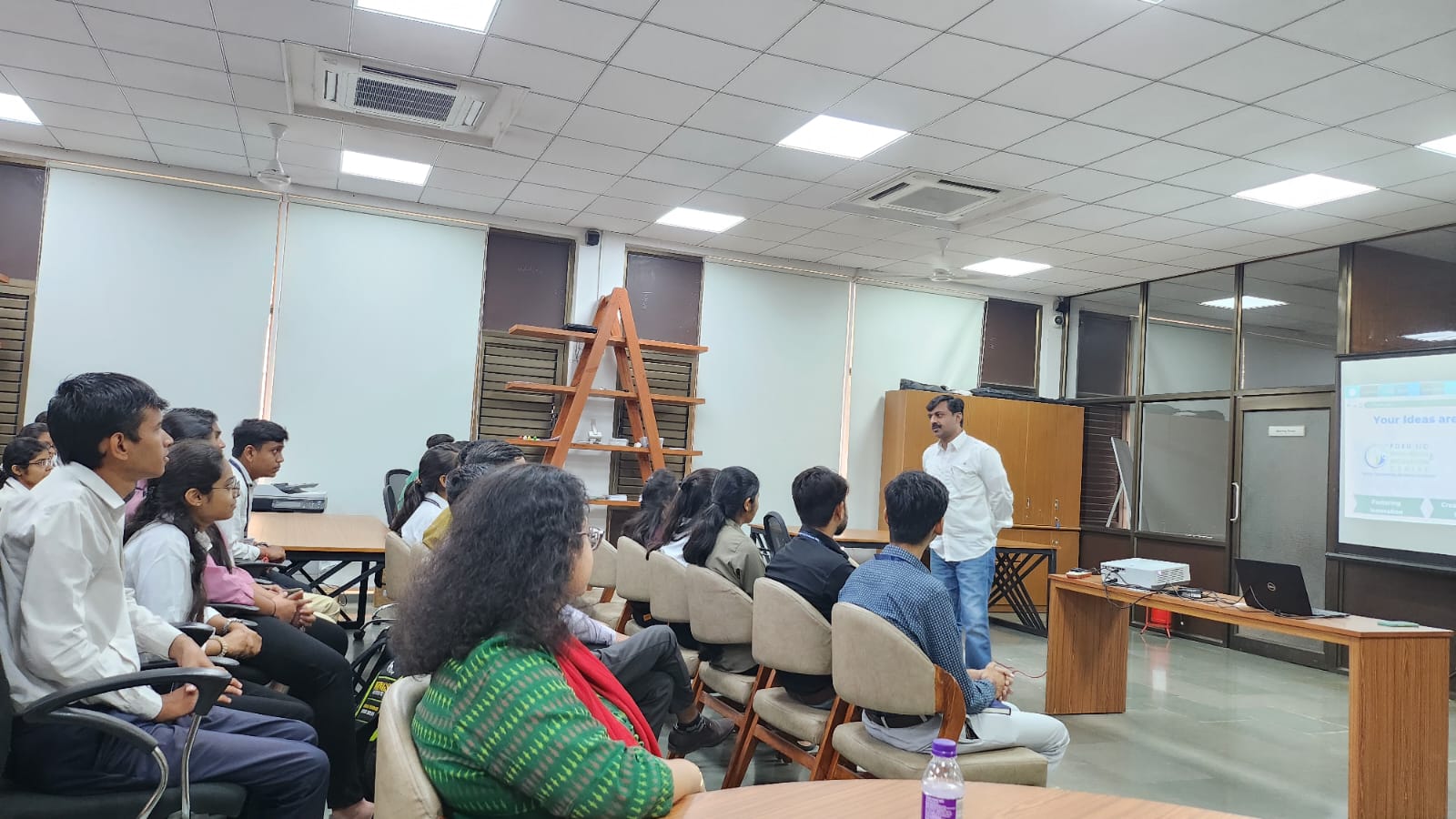 Visit to PDEU Incubation Centre