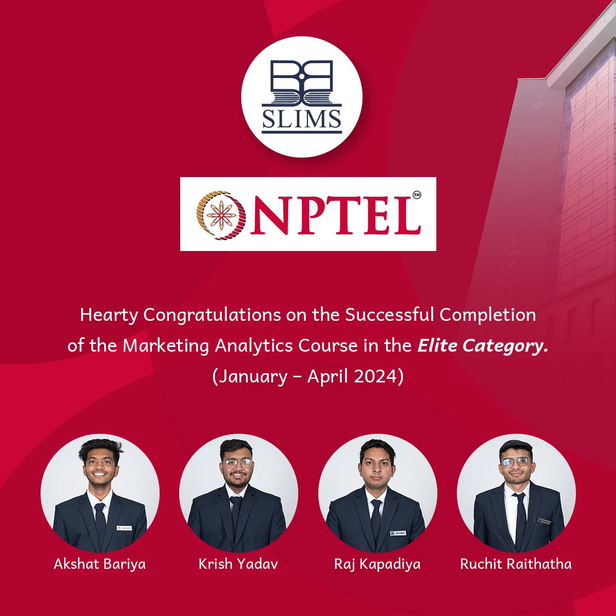 NPTEL: Marketing Analytics Course